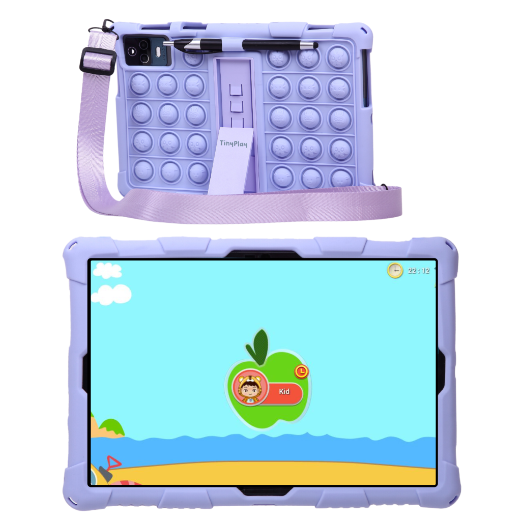 Kindertablet kopen? TinyPlay Kindertablet MAXI- Paars | TinyPlay